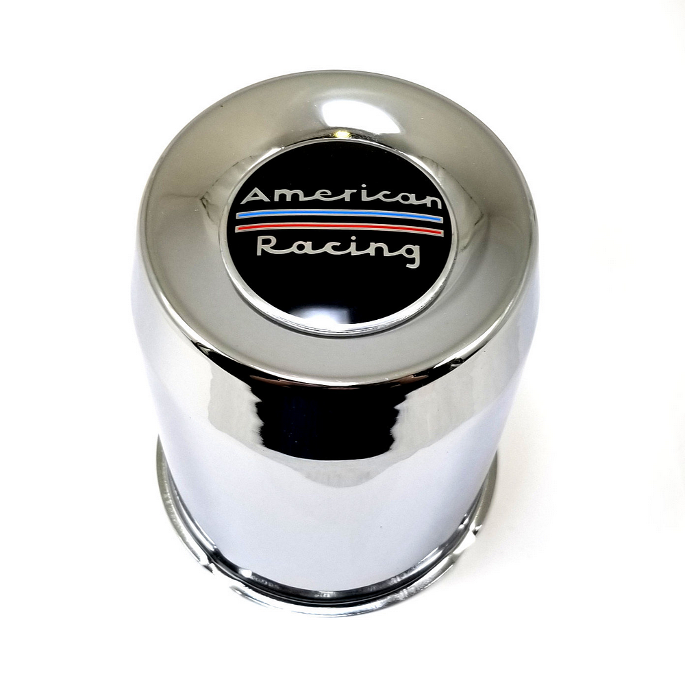 American Racing Cap 5.15'' Chrome American Racing Logo – The Wheel Shop ...