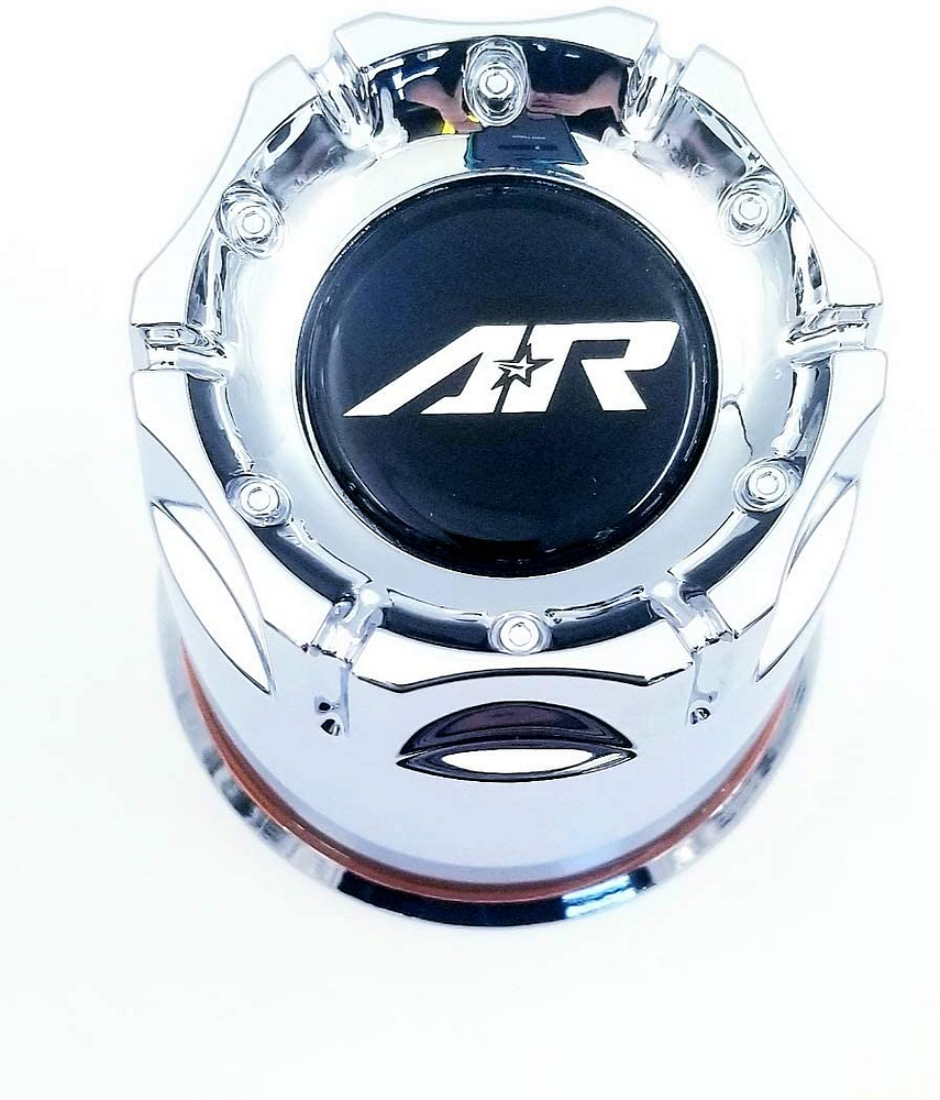 American Racing Cap 3.27'' Chrome Push Thru Plastic – The Wheel Shop CA INC