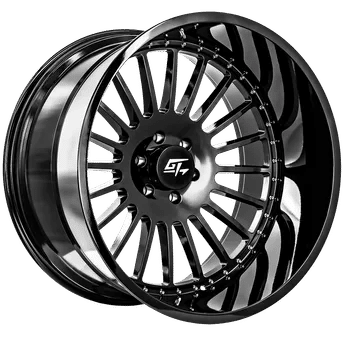 GT Offroad Strike 22x12 8x180 -44 125.2 Gloss Black – TheWheelShop.ca