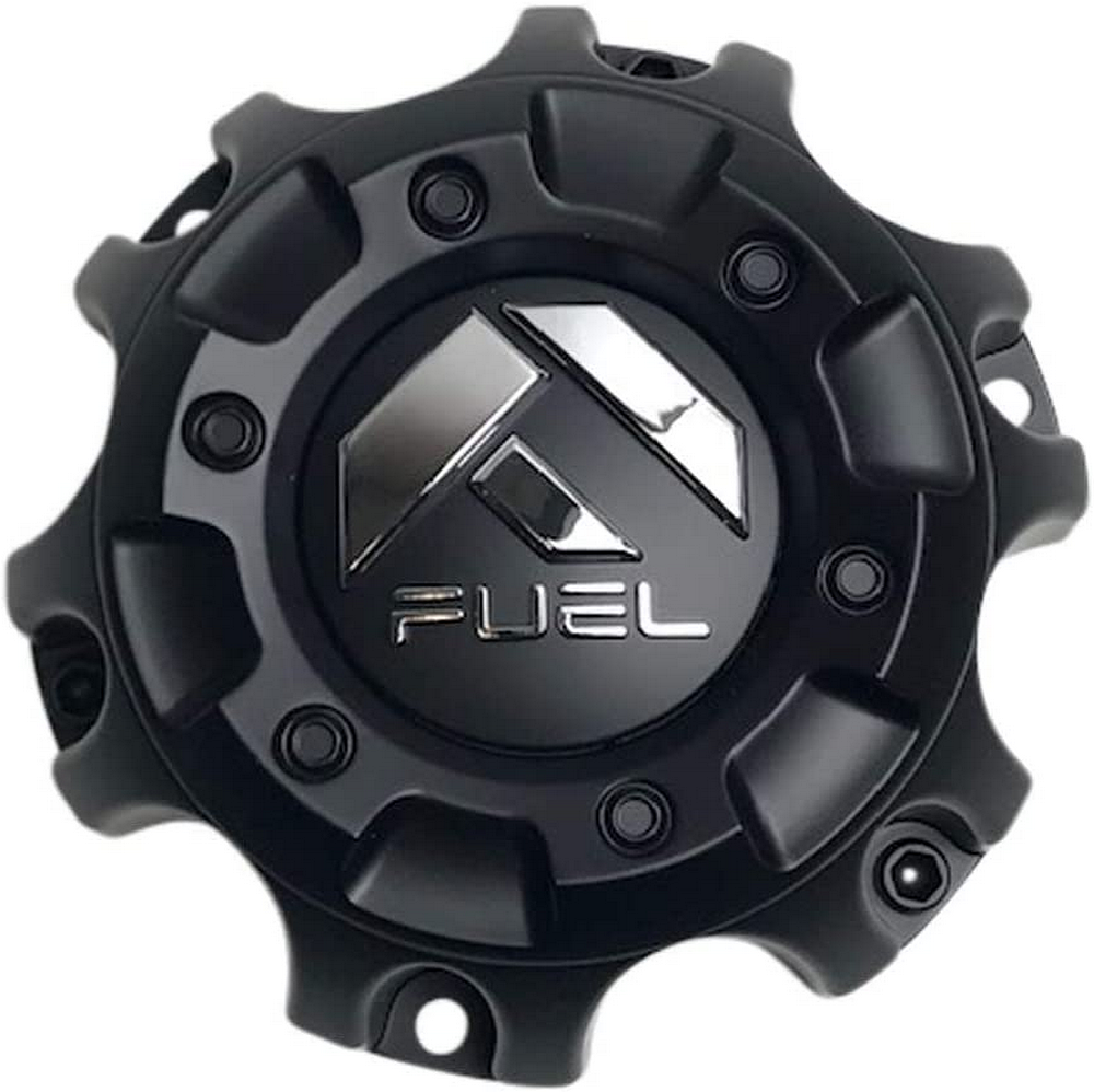 Fuel Matte Black 6 Lug Cap - short (1.35") – The Wheel Shop CA INC