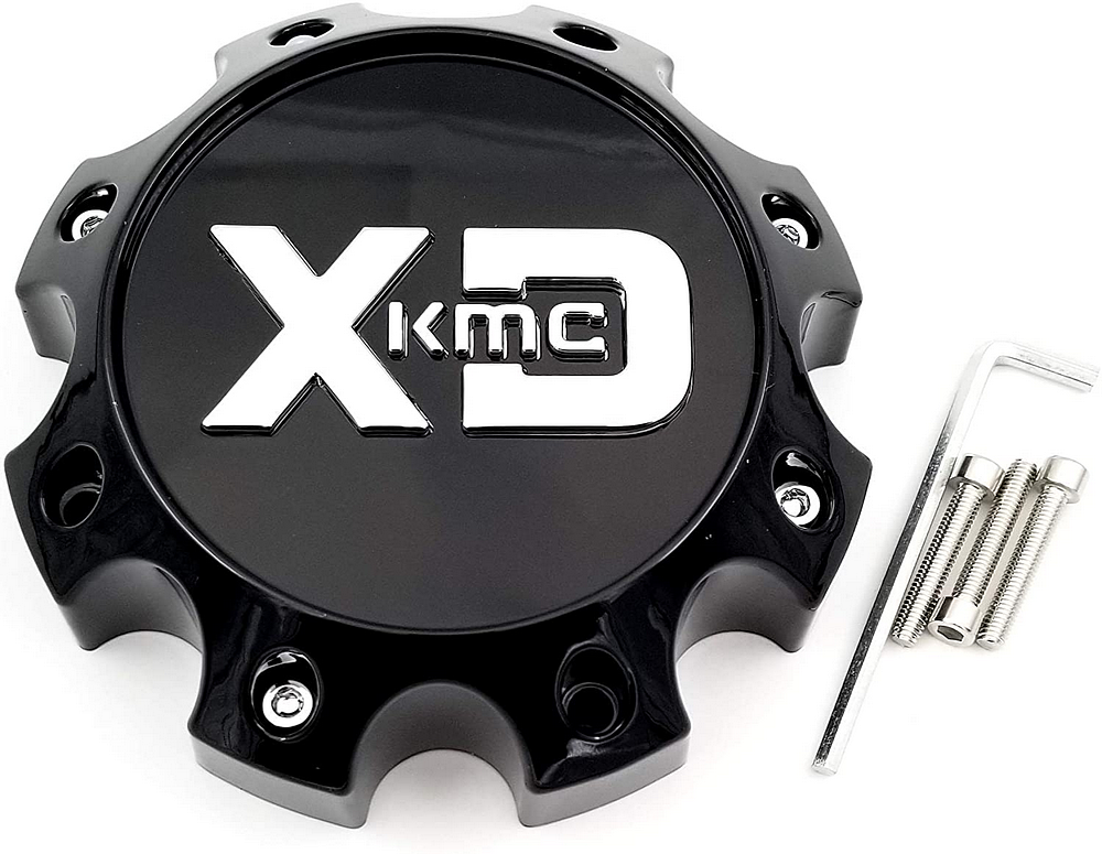 Xds Cap 6x5.5 Gloss Black (New Logo) – The Wheel Shop CA INC