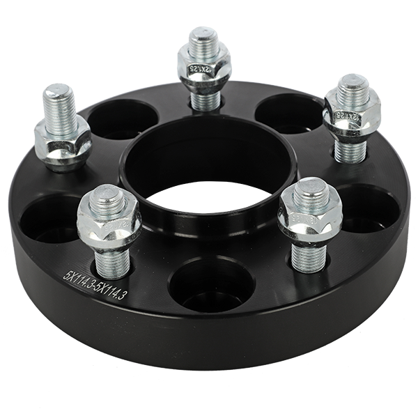 DAI Bolt-on Wheel Spacers 5x114.3 12x1.25 - Centerbore 66.1mm - Thickn ...