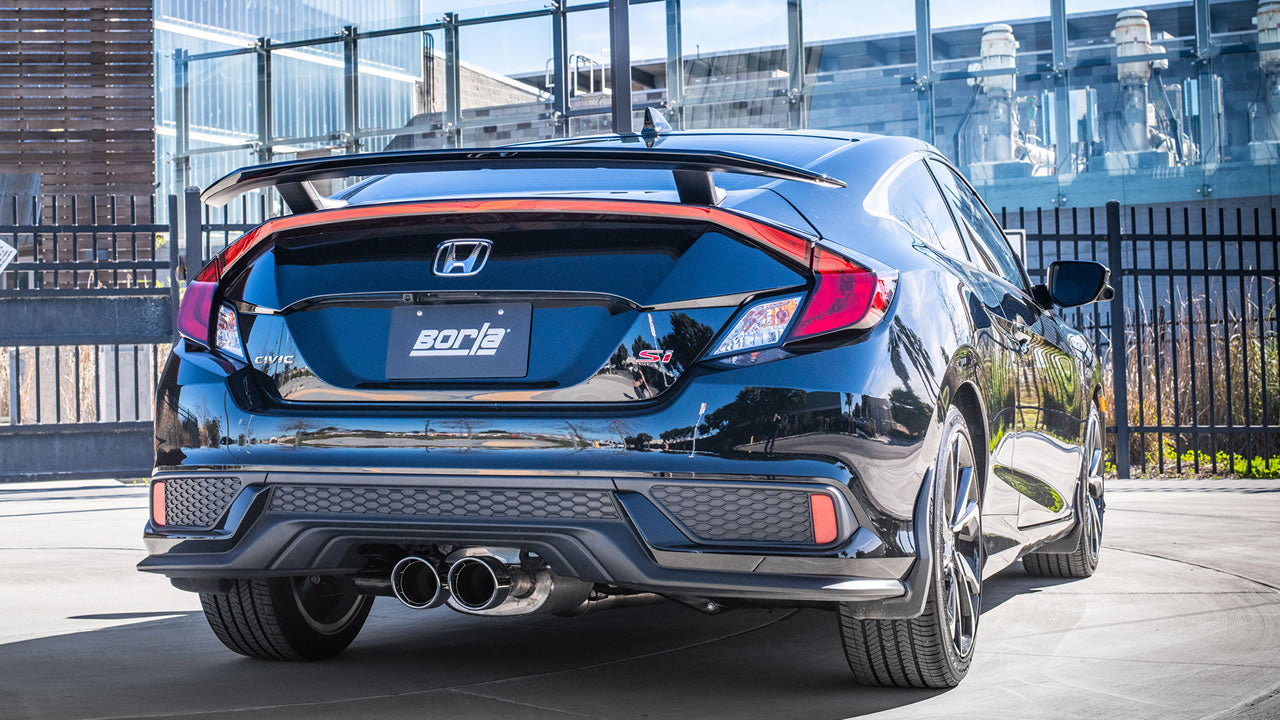 Borla Cat Back Exhaust System S Type Honda Civic SI 2017 2020 TheWheelShop