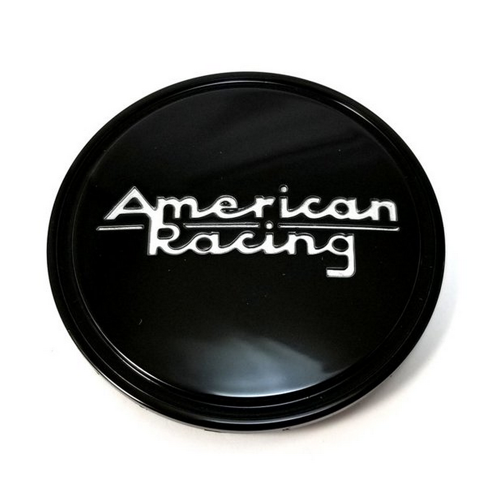 American Racing Cap Snap In - Gloss Black – The Wheel Shop CA INC