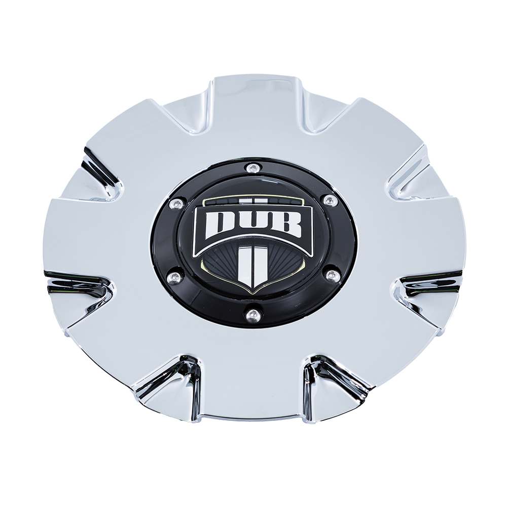 Dub Push Cap - powder Chrome – The Wheel Shop CA INC