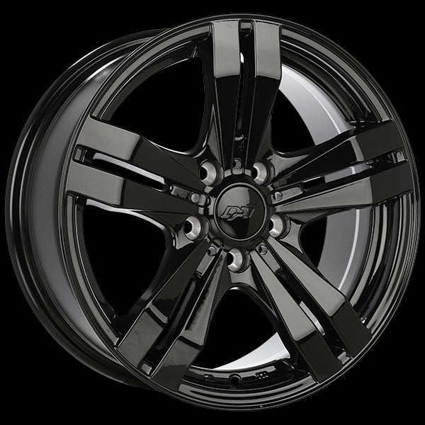 DAI Wheels Target 18x8.0 5x114.3 35 73.1mm Gloss Black – TheWheelShop.ca
