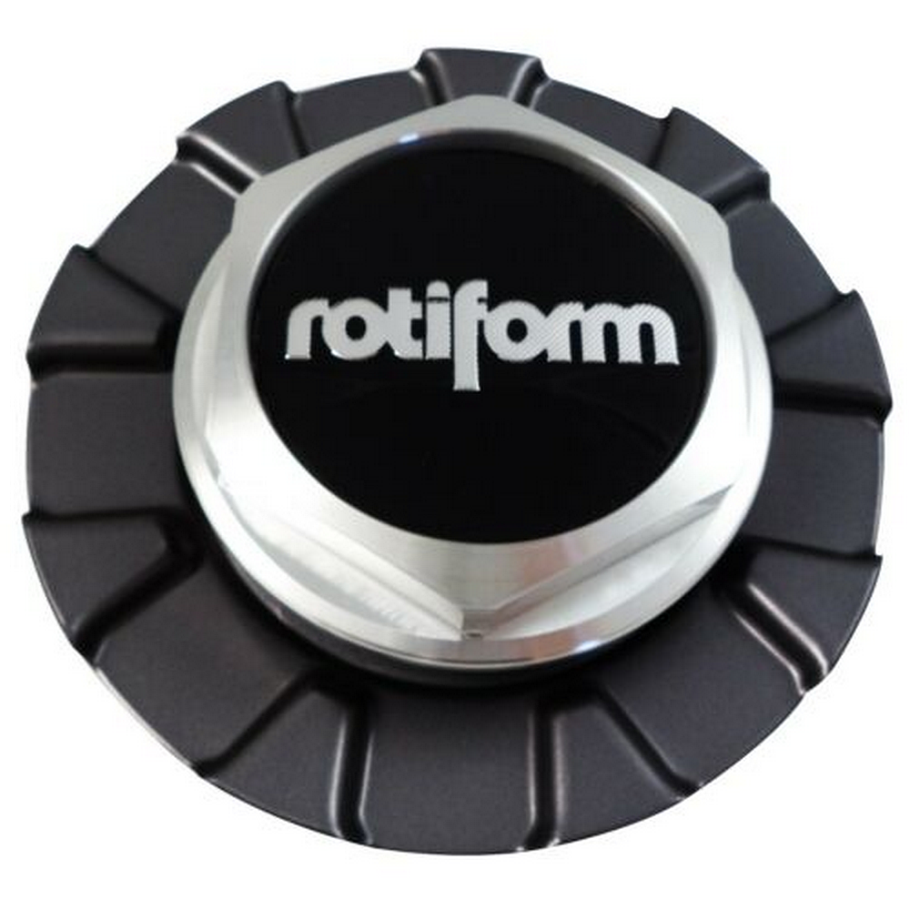 Rotiform Six Cap Assembly - Gloss Silver – The Wheel Shop CA INC