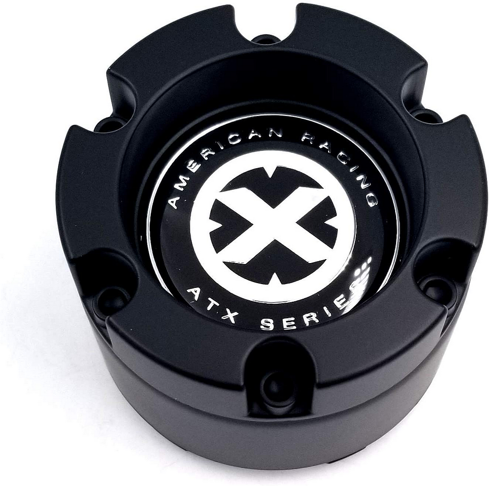 Atx Cap Style B Black Small 5 Lug – TheWheelShop.ca