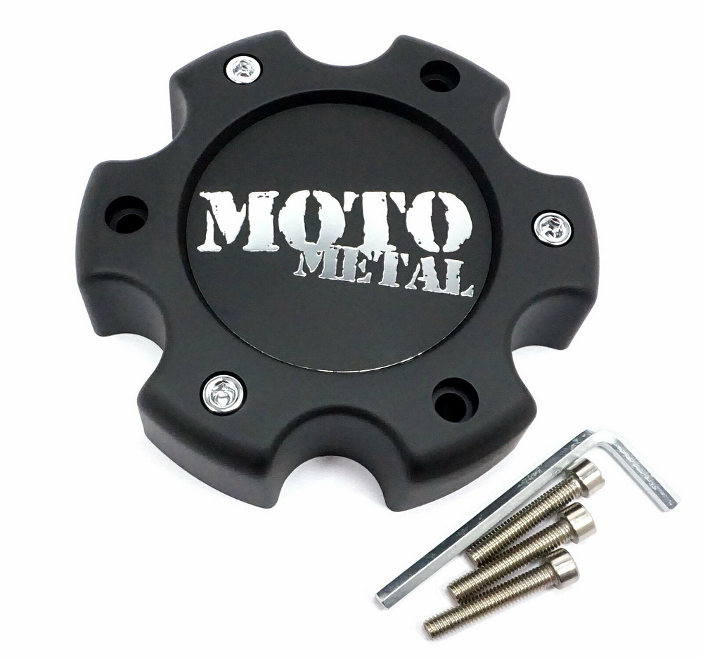 Moto Cap Matte Black 6x135 - New Logo – The Wheel Shop CA INC
