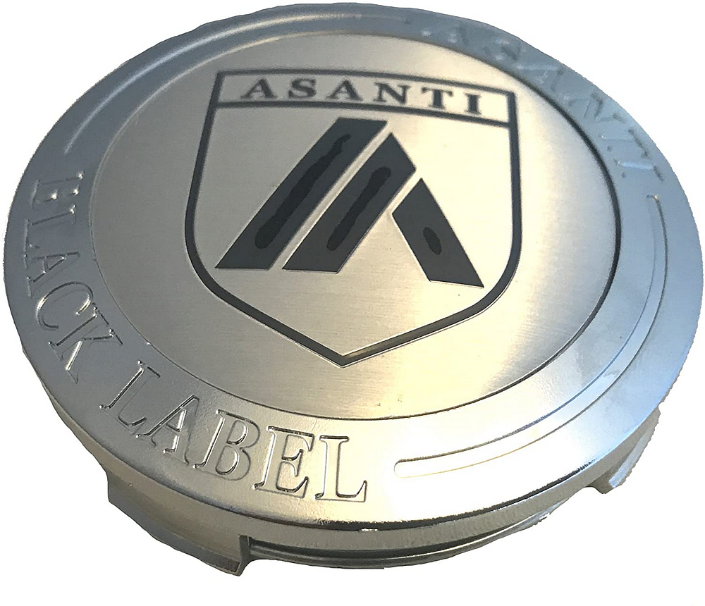 Asanti Plastic Cap (New Logo) - Chrome – The Wheel Shop CA INC