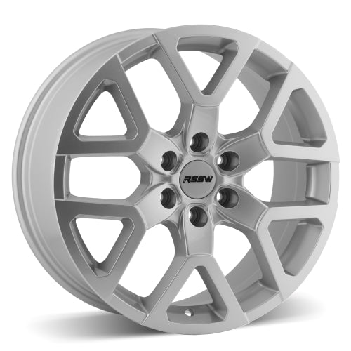 RSSW Baja 18x8 6x120 50 66.9 Silver – TheWheelShop.ca