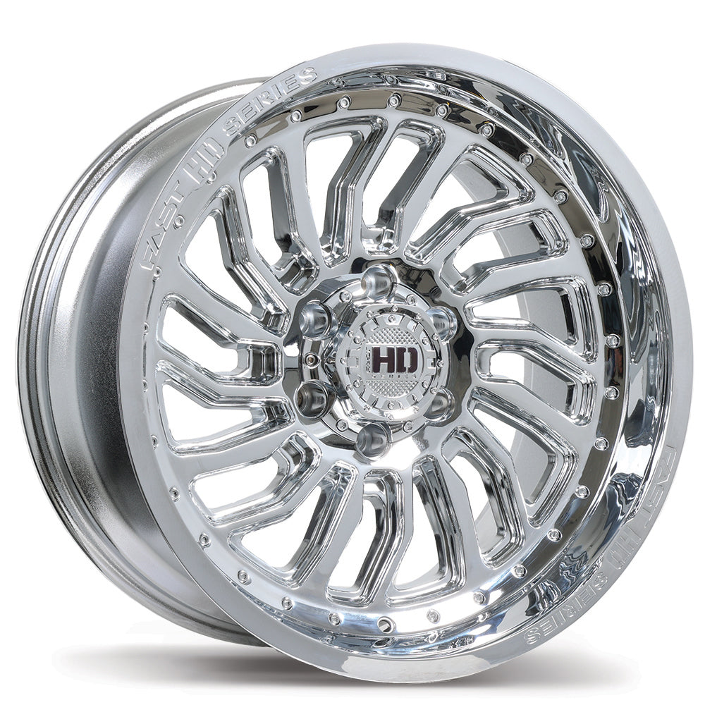 Fast HD D-Struct 20x10.0 6x139.7mm -15 84.2mm Chrome – TheWheelShop.ca