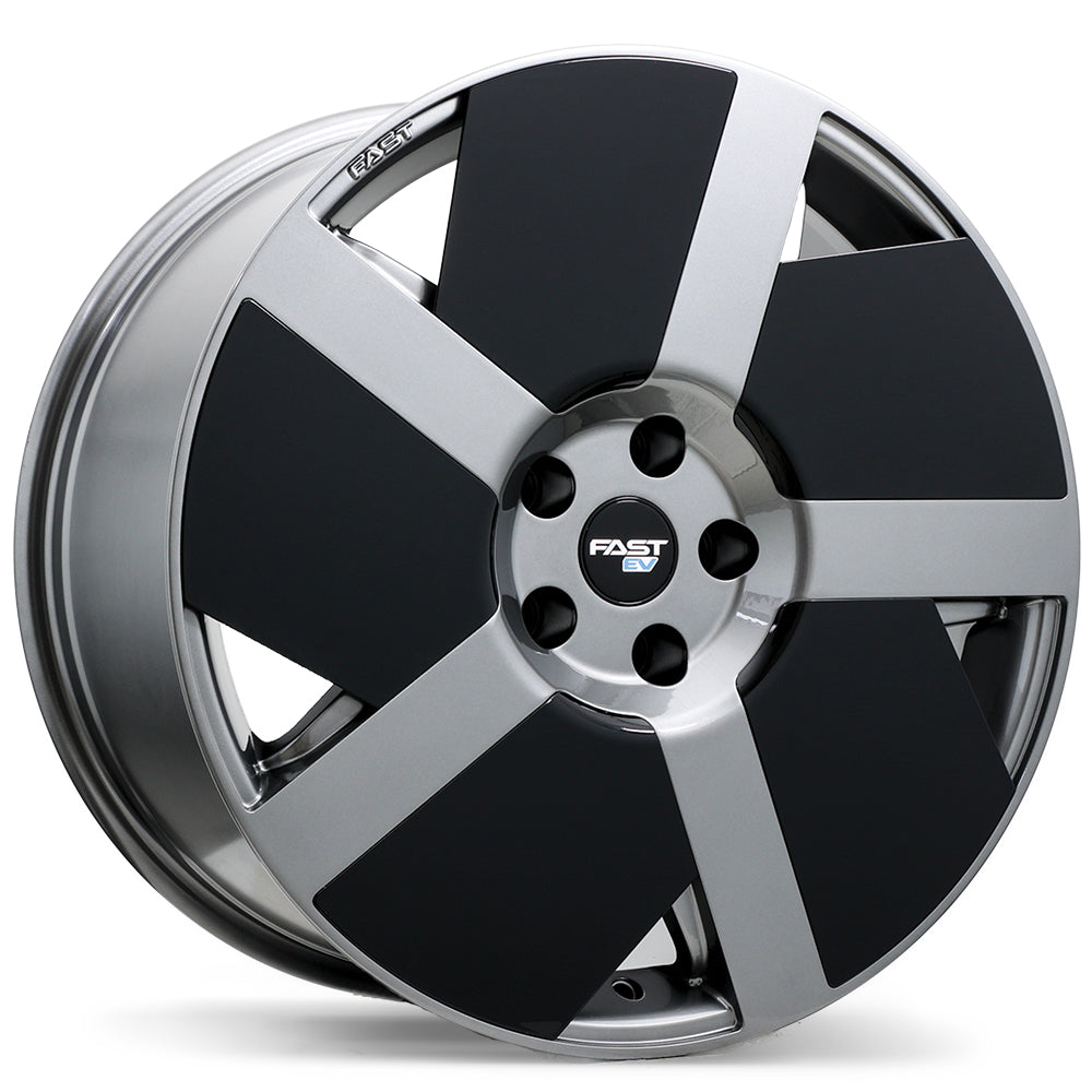 Fast Wheels EV06 18x7.5 5x112mm +30 66.6mm Gloss Grey – The Wheel Shop ...