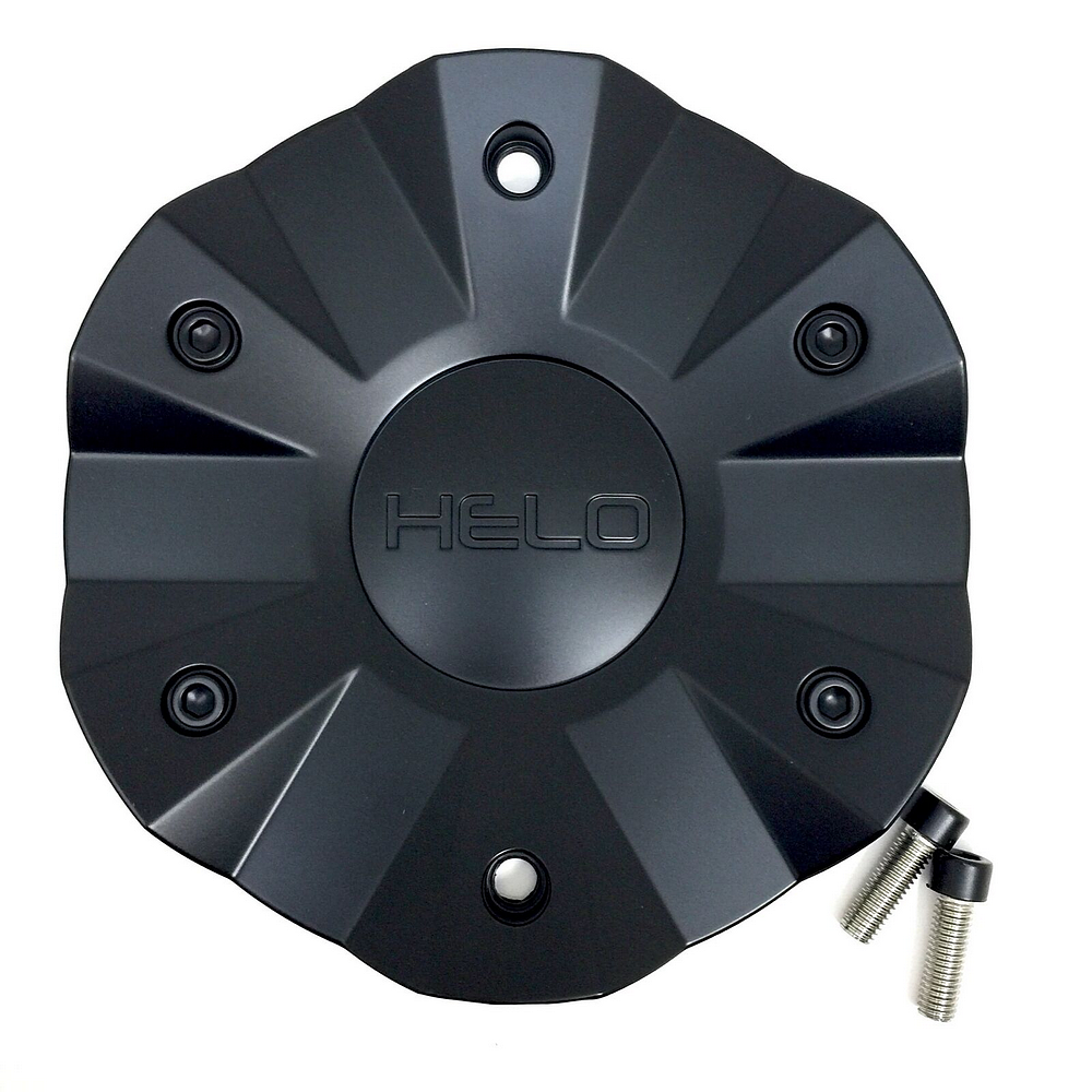 Helo He887 Satin Black Cap – The Wheel Shop CA INC