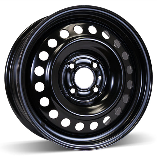 RSSW Steel Wheel 16x6.5 4x108 45 63.4 Black – TheWheelShop.ca
