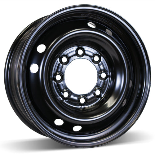 RSSW Steel Wheel 17x7.5 8x165.1 40 121 Black – TheWheelShop.ca