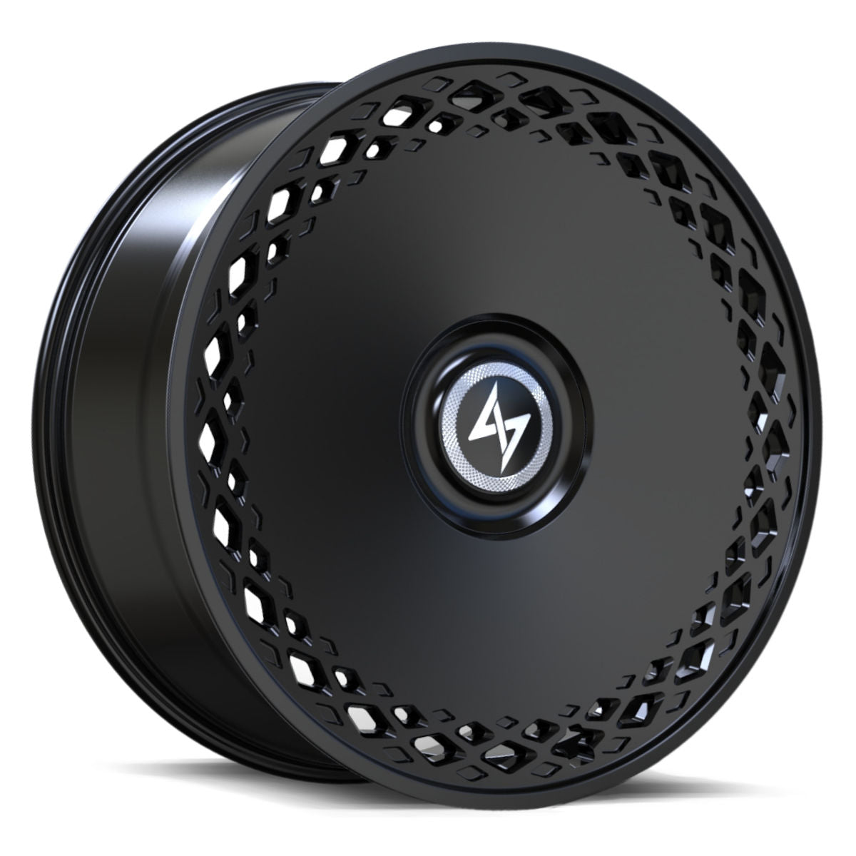 Sentali Luxx Coral Reef 24x10 6x135 / 6x139.7 20 106.1 Satin Black ...