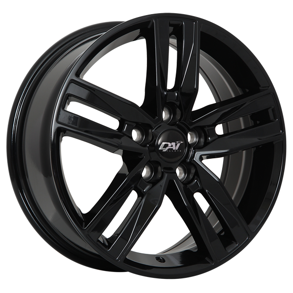 DAI Wheels Prime 17x7.0 5x120 42 64.1 Gloss Black – The Wheel Shop CA INC