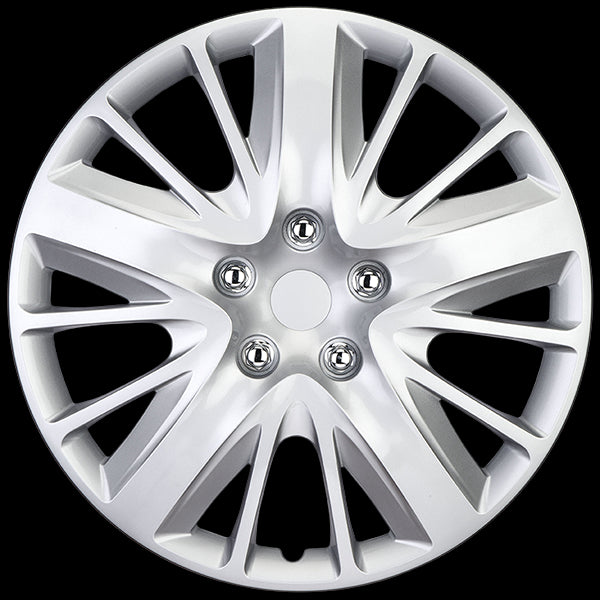 DAI Snap-On Hubcaps - 18'' Silver - Set Of 4 – The Wheel Shop CA INC