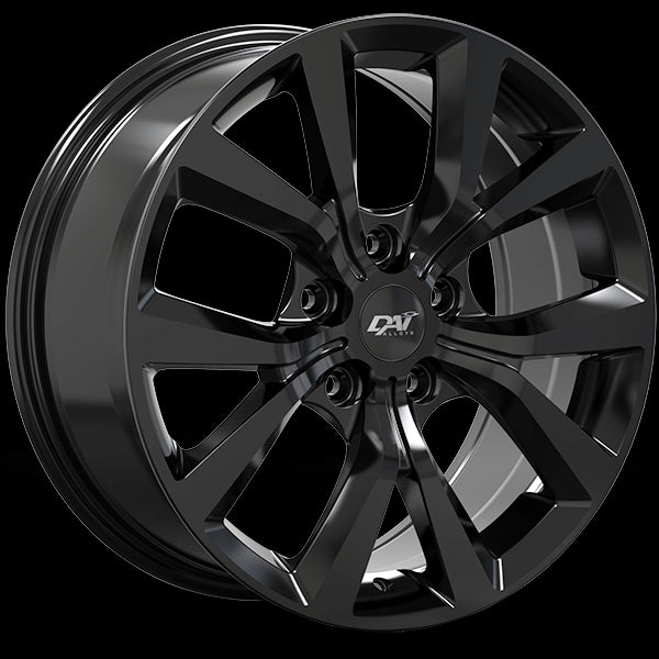 DAI Wheels Mission 17x7.5 5x114.3 40 Classic Gloss Black – The Wheel ...