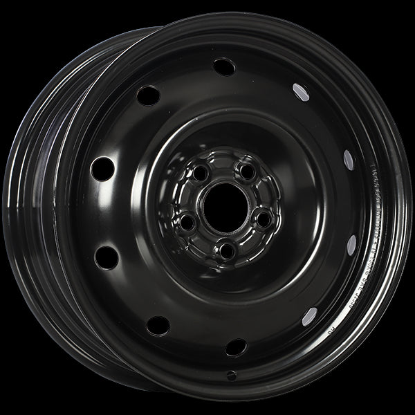 RNB Steel Wheel 16x6.5 5x100 39 54.1 Black Armour Coat – The Wheel Shop ...