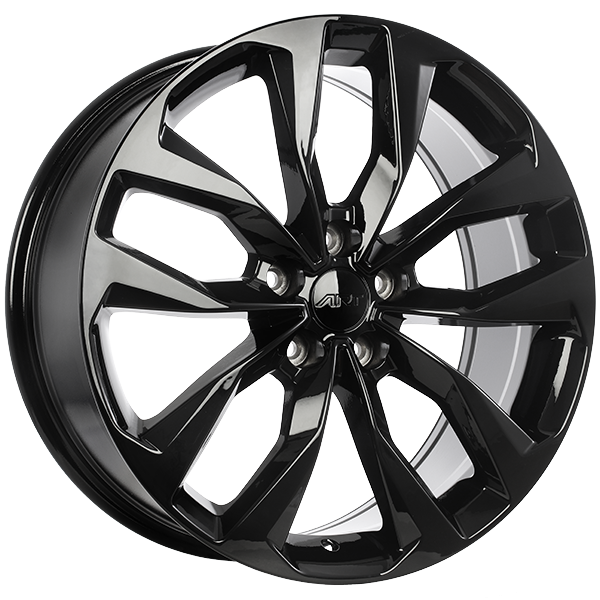 Art One 18x8.0 5x114.3 35 66.1 Gloss Black – The Wheel Shop CA INC
