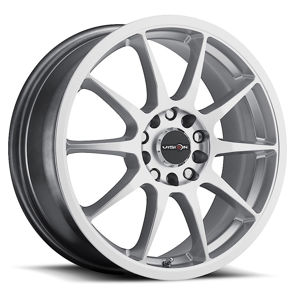 Vision Wheel 425 Bane 16x7 5x105 5x115 38 73.1 Hyper Silver ...