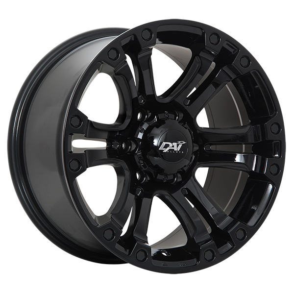 DAI Wheels Crusher 17x9.0 6x139.7 20 108.1 Gloss Black – TheWheelShop.ca