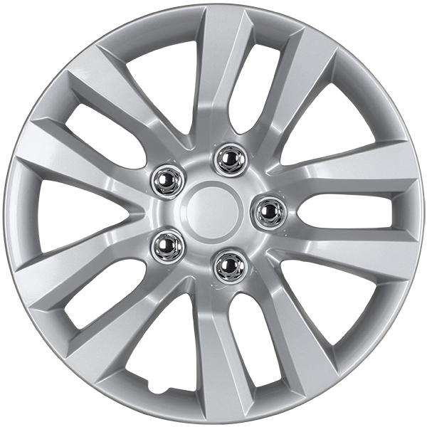 DAI Snap-On Hubcaps - 15'' Silver - Set Of 4 – The Wheel Shop CA INC