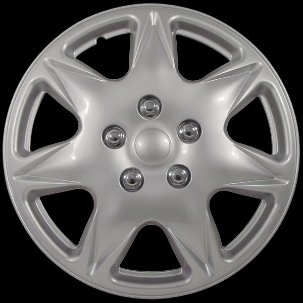 DAI Snap-On Hubcaps - 17'' Silver - Set Of 4 – The Wheel Shop CA INC