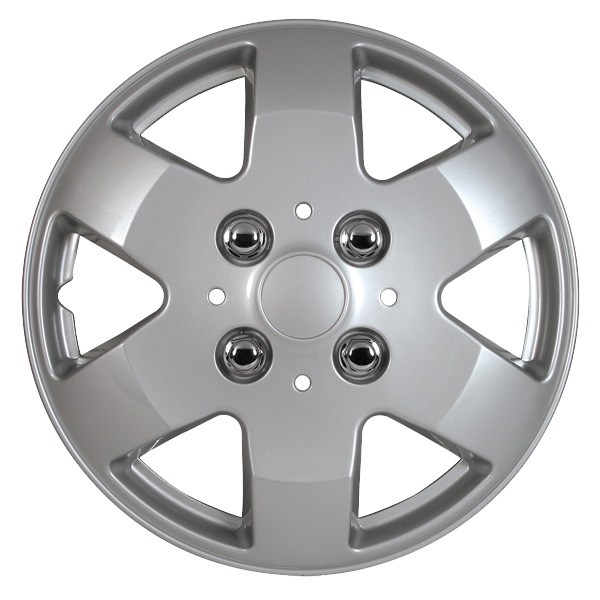 DAI Snap-On Hubcaps - 14'' Silver - Set Of 4 – The Wheel Shop CA INC
