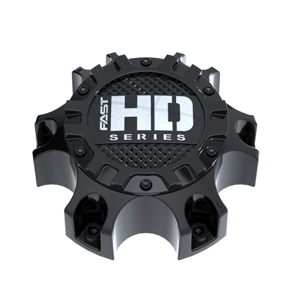 Gloss Black Cap With Gloss Black Hardware And Chrome Fast HD Series Lo ...