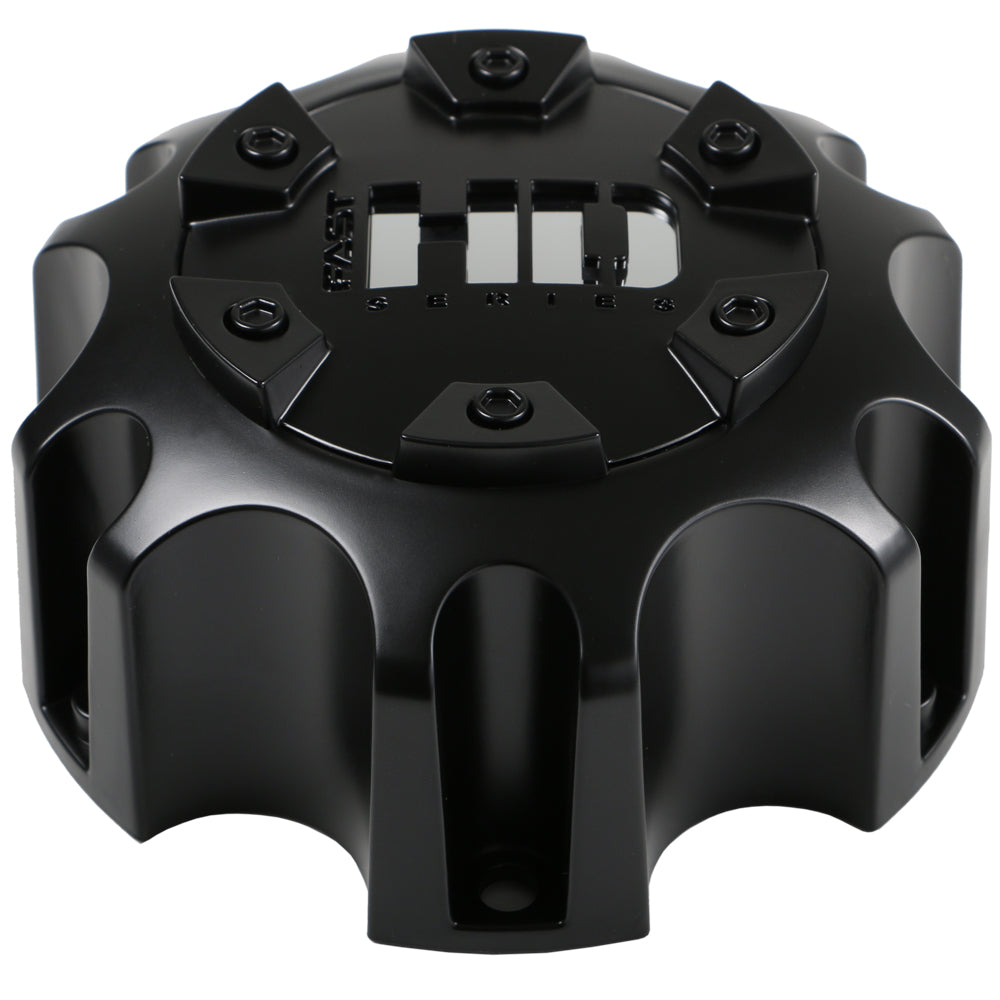 Satin Black Cap With Chrome Fast HD Series Logo – The Wheel Shop CA INC