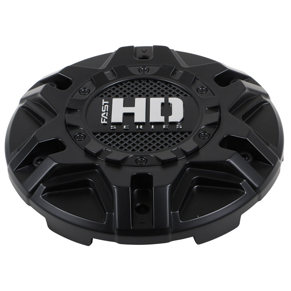 Satin Black Cap With Satin Black Hardware And Chrome Fast HD Series Lo ...