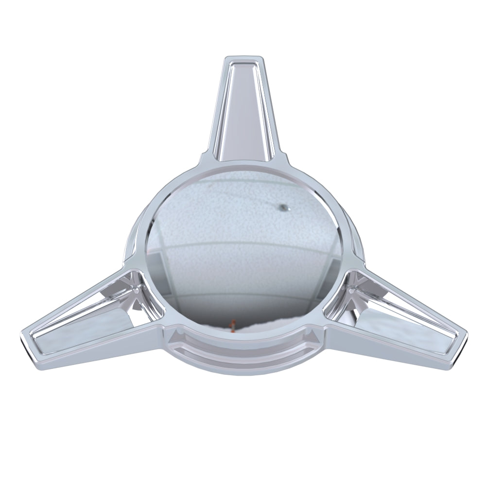 Tri Wing Knock-off Chrome Cap (Emblem Separate) - C-680PD25CN – The ...