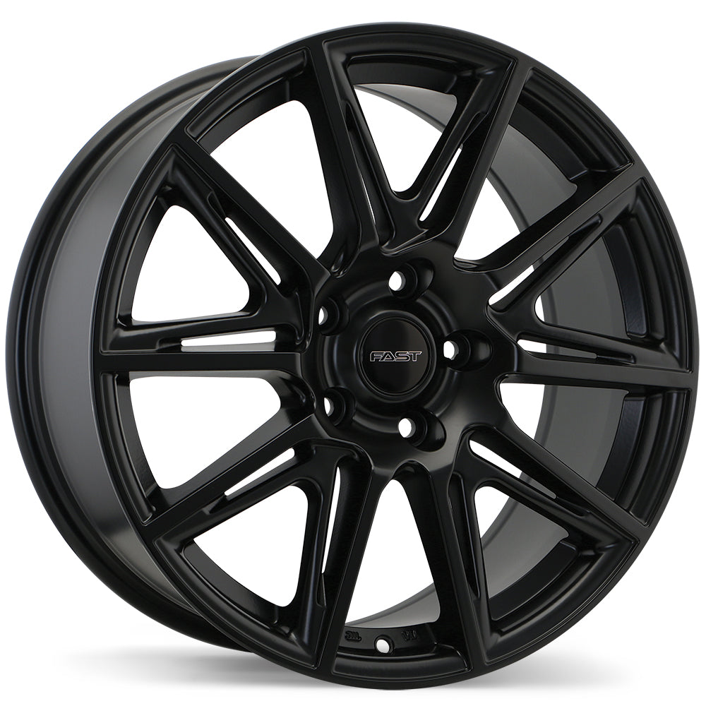 Fast Wheels Switch 18x8.0 5x114.3 +35 60.1 Satin Black – TheWheelShop.ca
