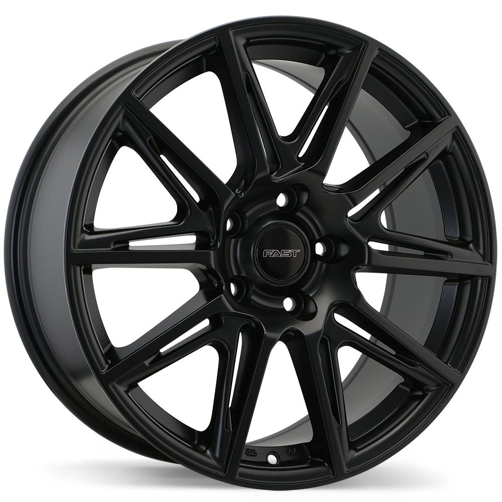 Fast Wheels Switch 18x8.0 5x120mm +35 67.1 Satin Black – The Wheel Shop ...