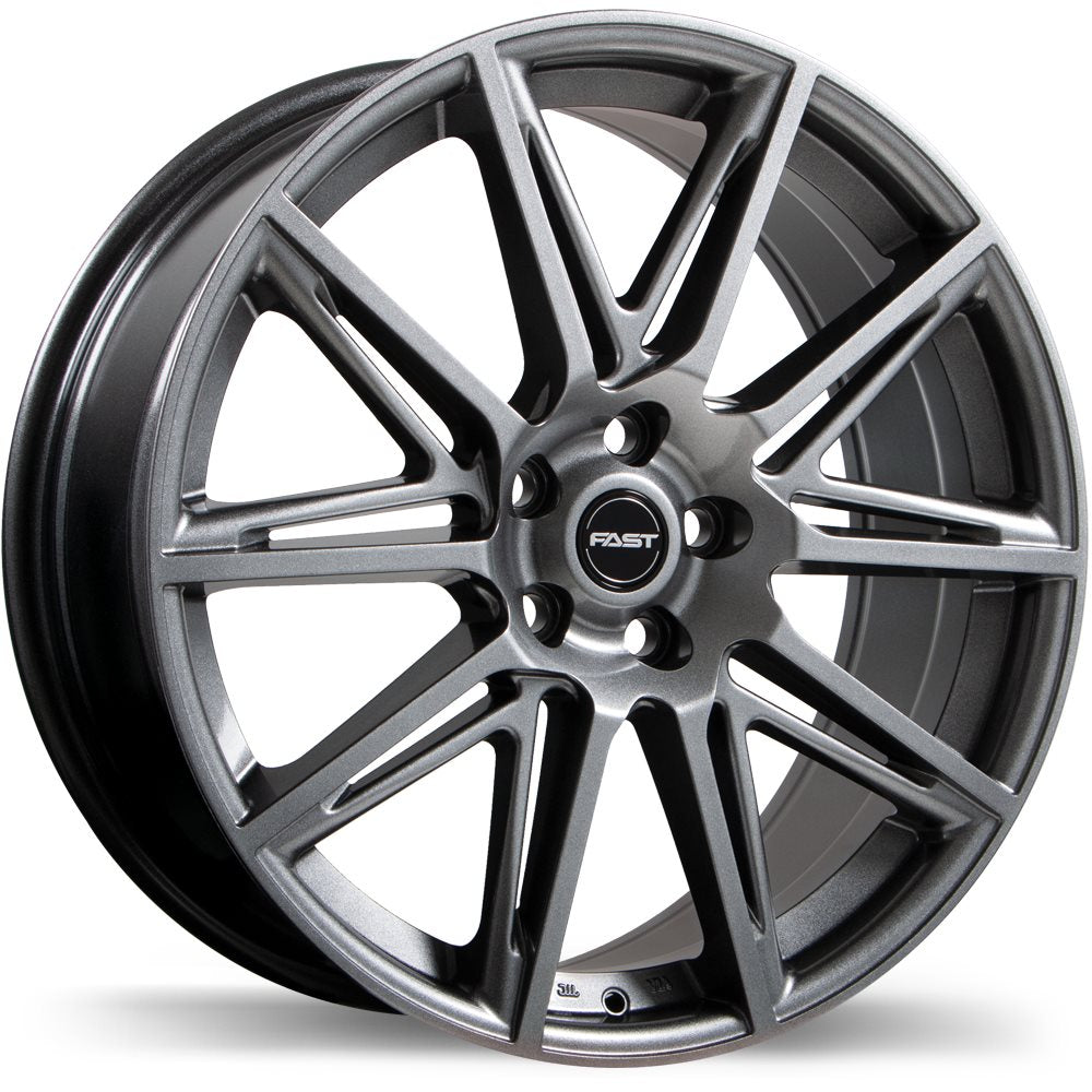 Fast Wheels Switch 20x8.0 5x114.3mm +45 66.1 Titane – TheWheelShop.ca