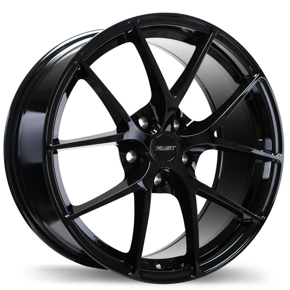 Fast Wheels Innovation 18x8.0 5x114.3mm +40 66.1 Gloss Black ...