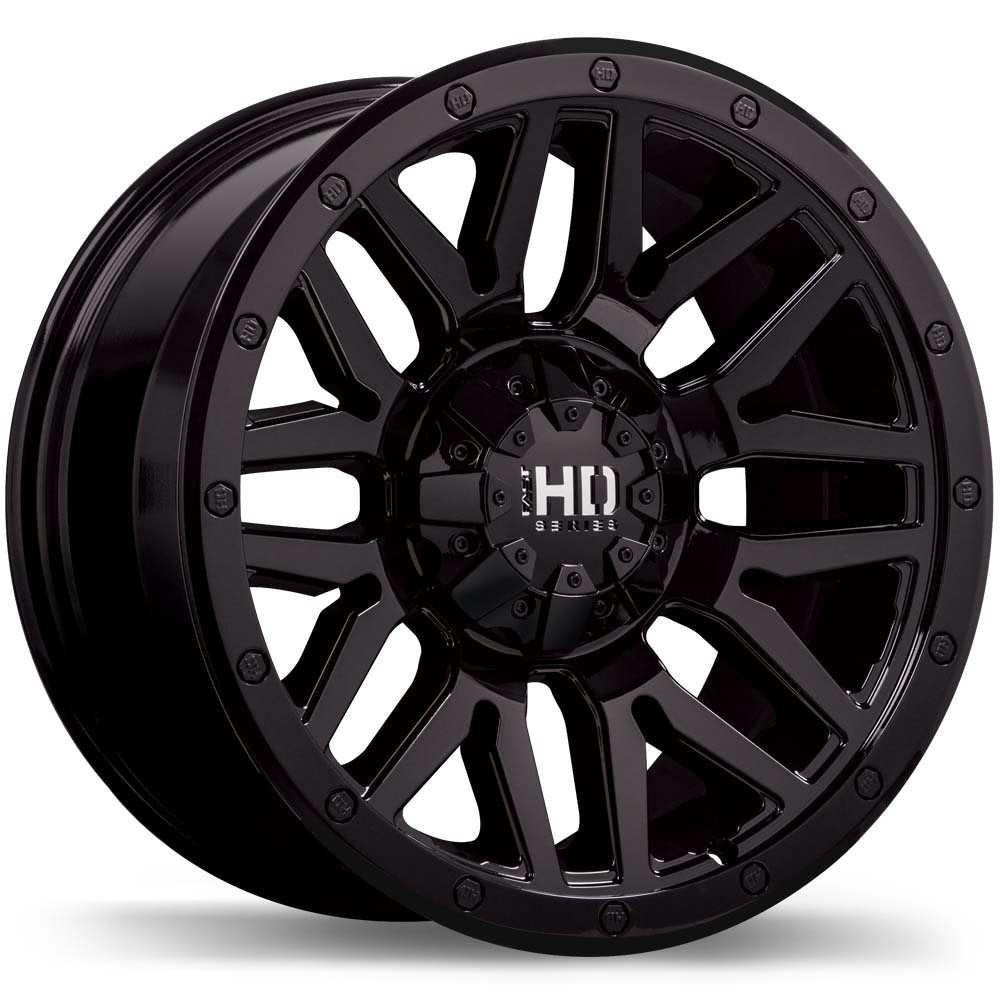 Fast HD Series Menace 17x8.0 6x139.7mm +15 106.1 Gloss Black – The ...