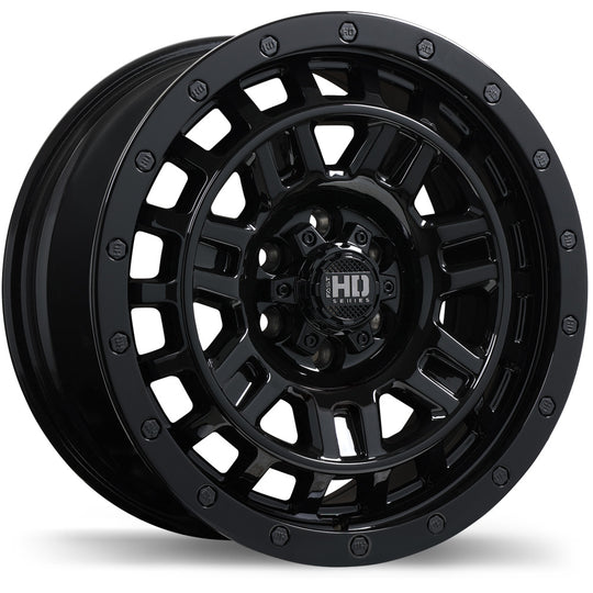 Fast HD Series K-o 17x8.0 6x114.3 +30 66.1 Gloss Black – The Wheel Shop ...
