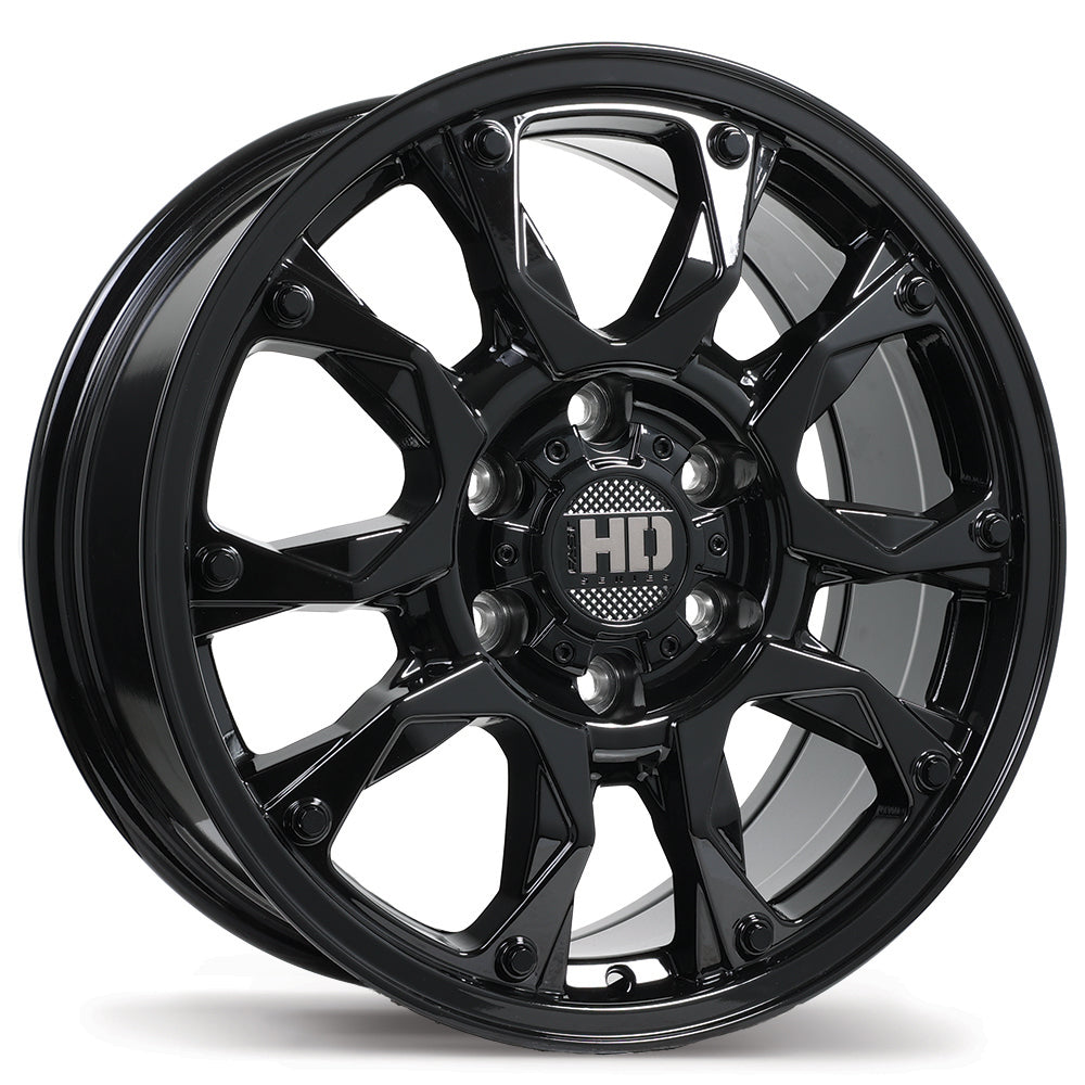 Fast HD Series Tactical 18x8.0 6x139.7mm 24 93.1 Gloss Black – The ...
