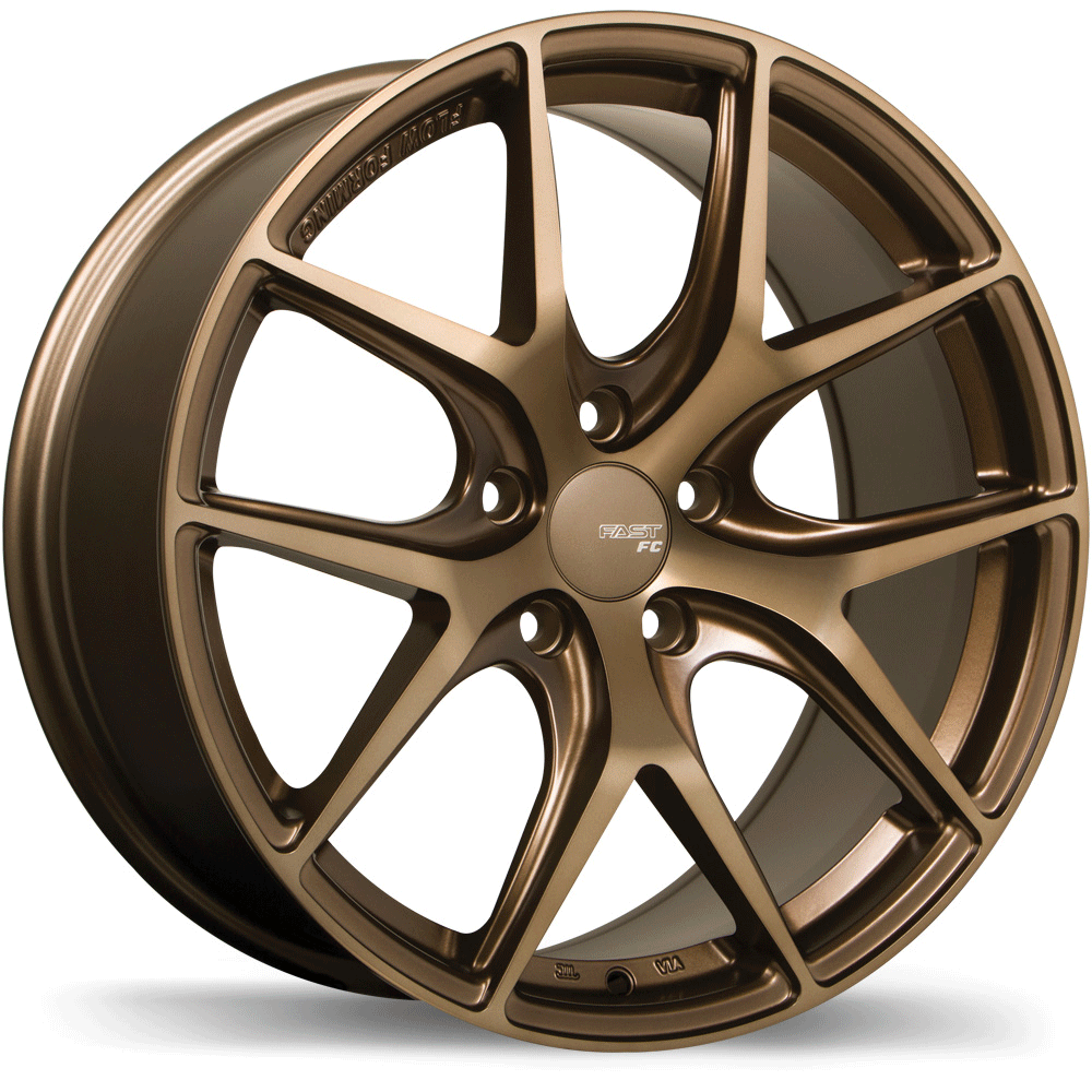 Fast Wheels FC04 18x8.0 5x114.3 40 72.6 Matte Bronze (Et) – The Wheel ...