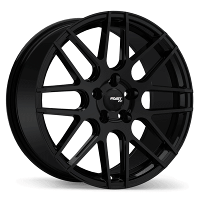 Fast Wheels FC12 18x8.0 5x100mm +35 72.6 Metallic Black – The Wheel ...