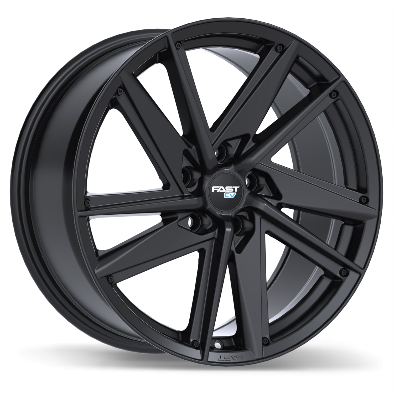 Fast Wheels EV01 17x6.5 5x114.3mm +50 67.1 Satin Black – The Wheel Shop ...