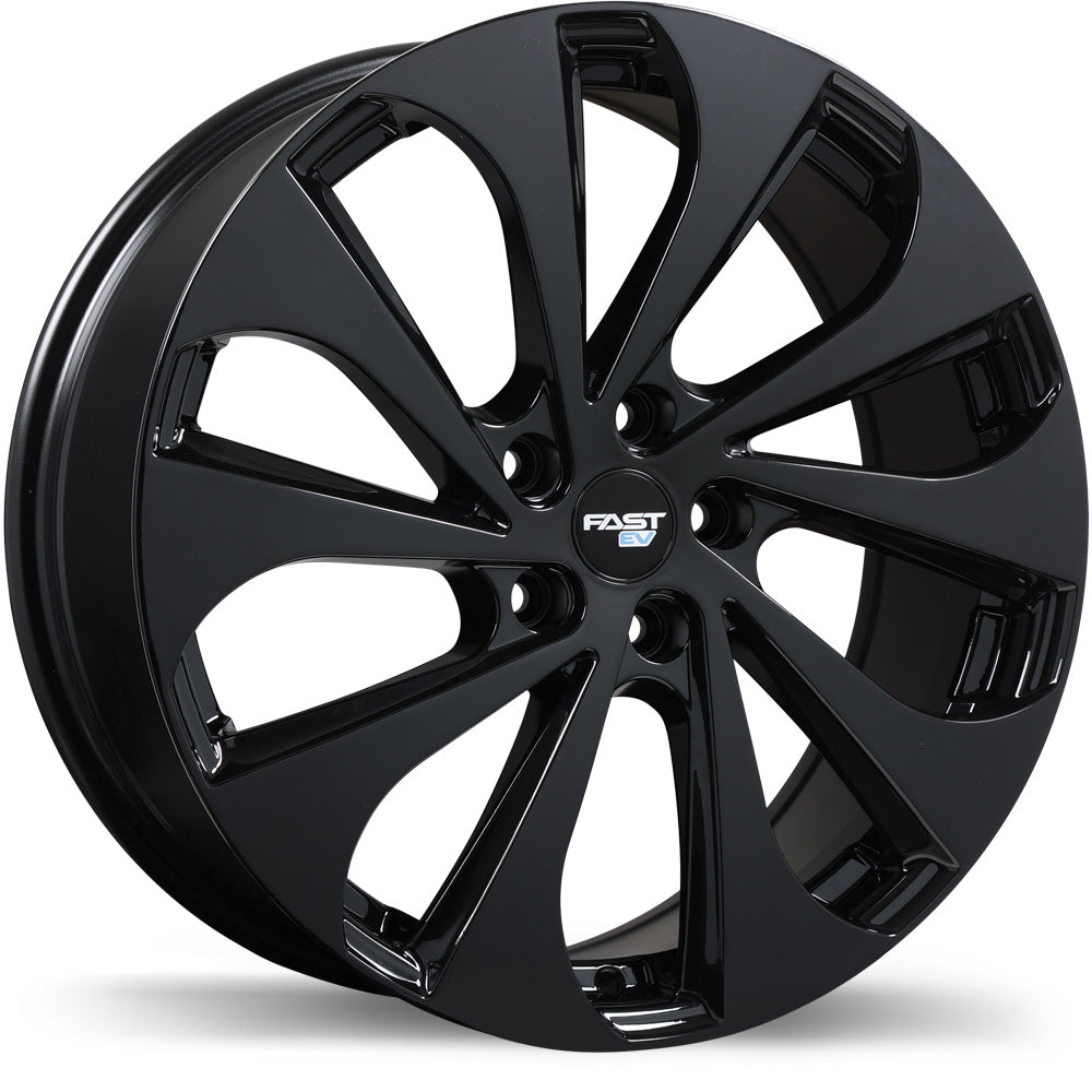 Fast Wheels EV05 19x6.5 5x114.3 40 60.1 Gloss Black – The Wheel Shop CA INC