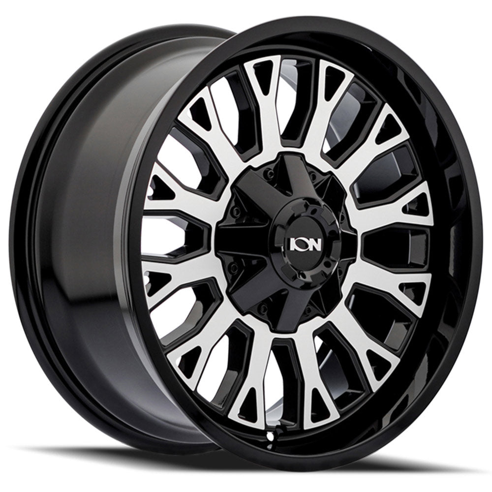 Ion Type 152 20x9 6x139.7 6x135 0 106 Gloss Black Machined – The Wheel ...
