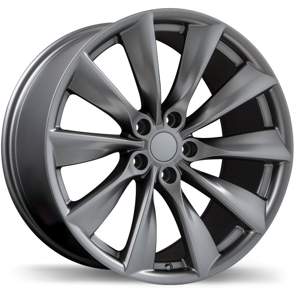 Replika R241 20x8.5 5x120mm +35 64.1 Space Grey – TheWheelShop.ca