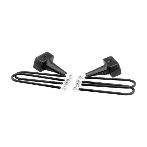 READYLIFT SUSPENSION 4'' REAR TAPER BLOCK KIT - FORD – TheWheelShop.ca