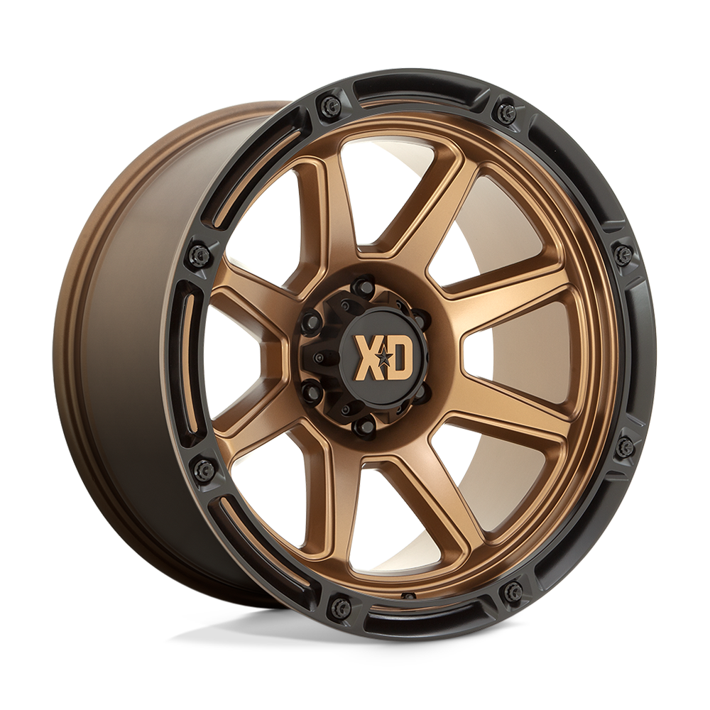 XD Wheels Xd863 20x10 6x139.7 -18 106.1 Matte Bronze With Black Lip ...